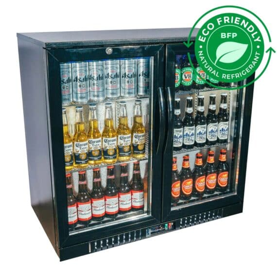 Norpole below zero Bar Fridge-208L Capacity | Black Bar Fridge